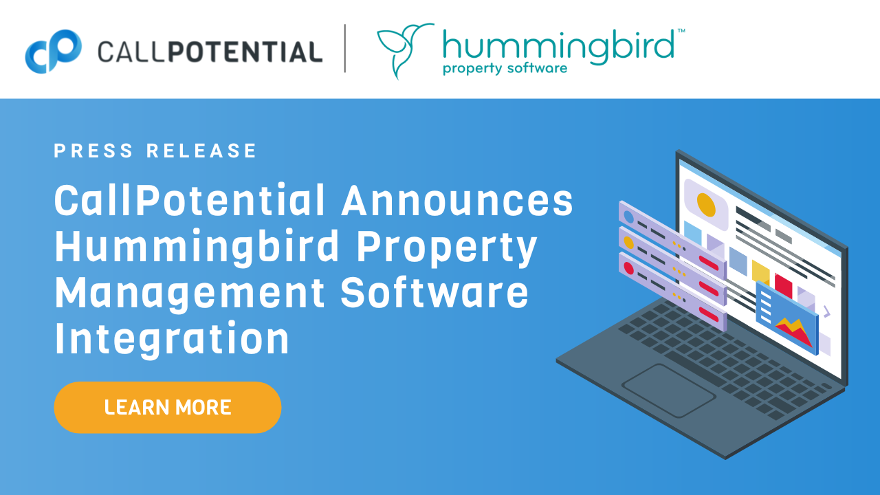 CallPotential Announces Hummingbird Property Management Software Integration
